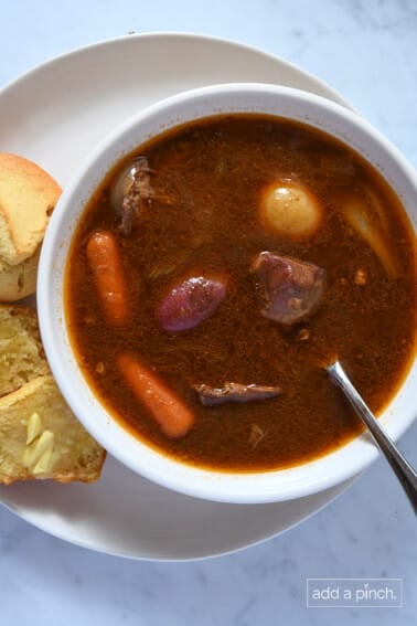 Slow Cooker Venison Stew Recipe - Add a Pinch