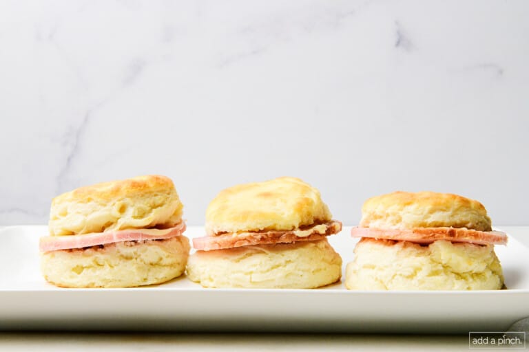 Southern Ham Biscuits Recipe - Add a Pinch