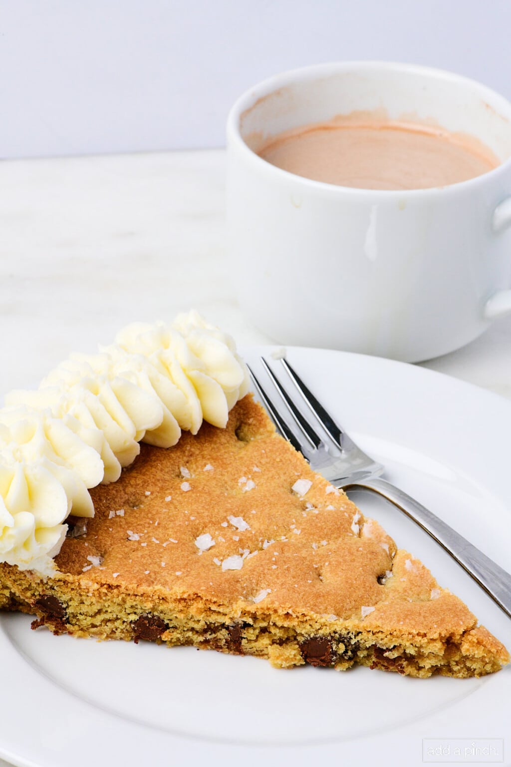 Chocolate Chip Cookie Cake Recipe - Add a Pinch