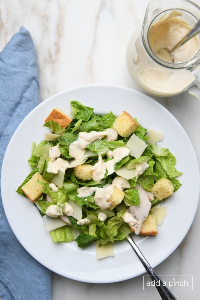 Easy Chicken Club Salad Recipe - Add a Pinch