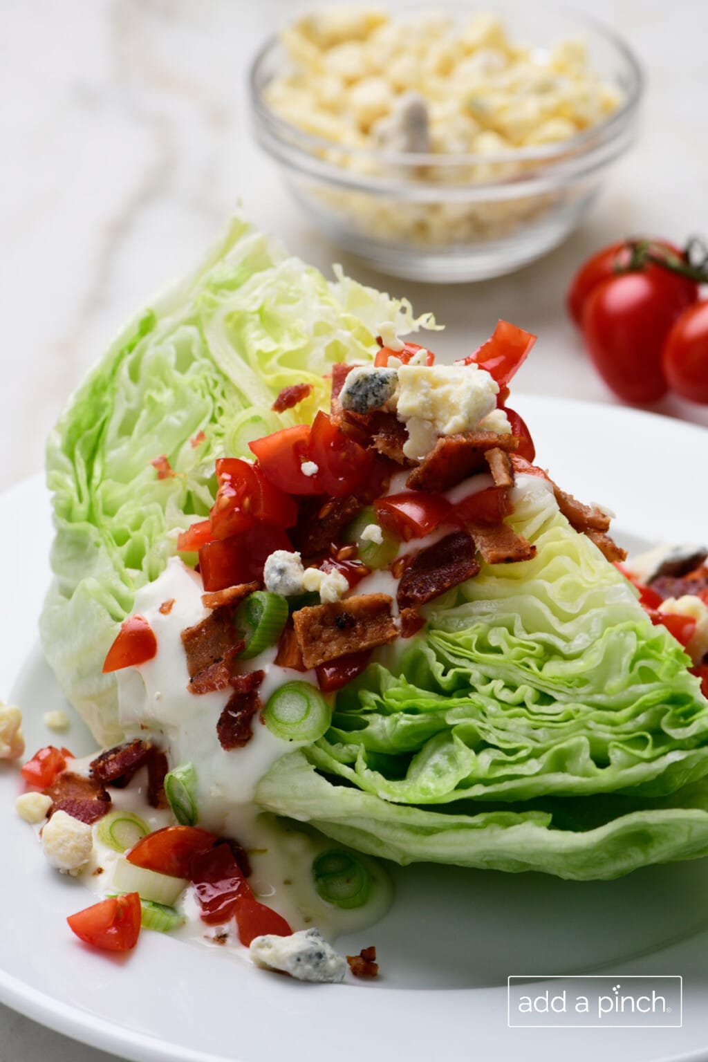 Wedge Salad Recipe - Add a Pinch