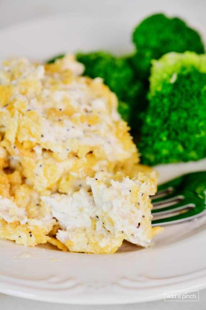 Poppy Seed Chicken Casserole Recipe - Add a Pinch