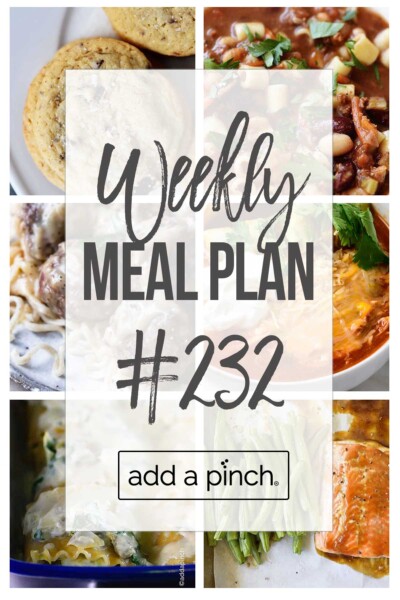 Free Weekly Meal Plans - Page 4 of 13 - Add a Pinch